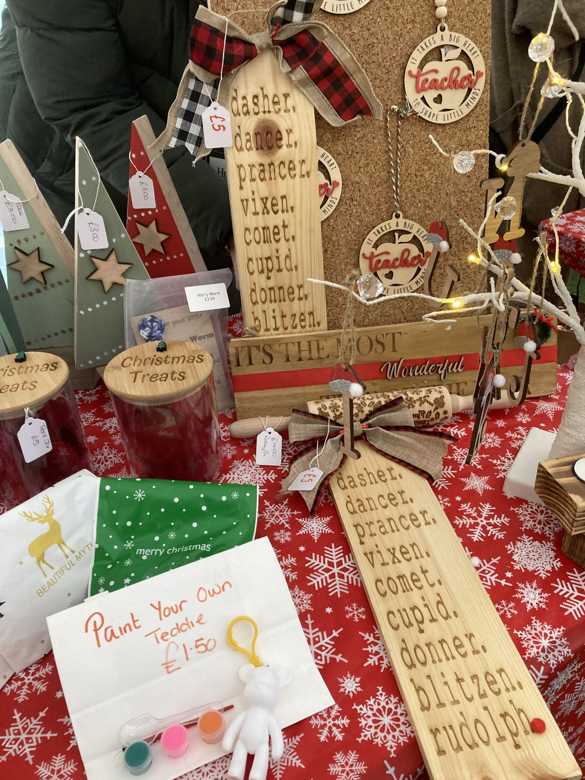 First Outdoor Christmas Market at Hollygirt - a success! - Hollygirt